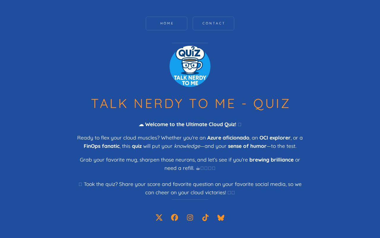 Talk Nerdy to Me - Quiz
